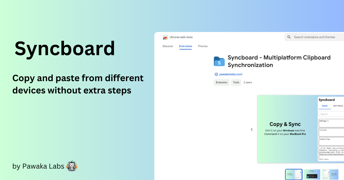 Syncboard